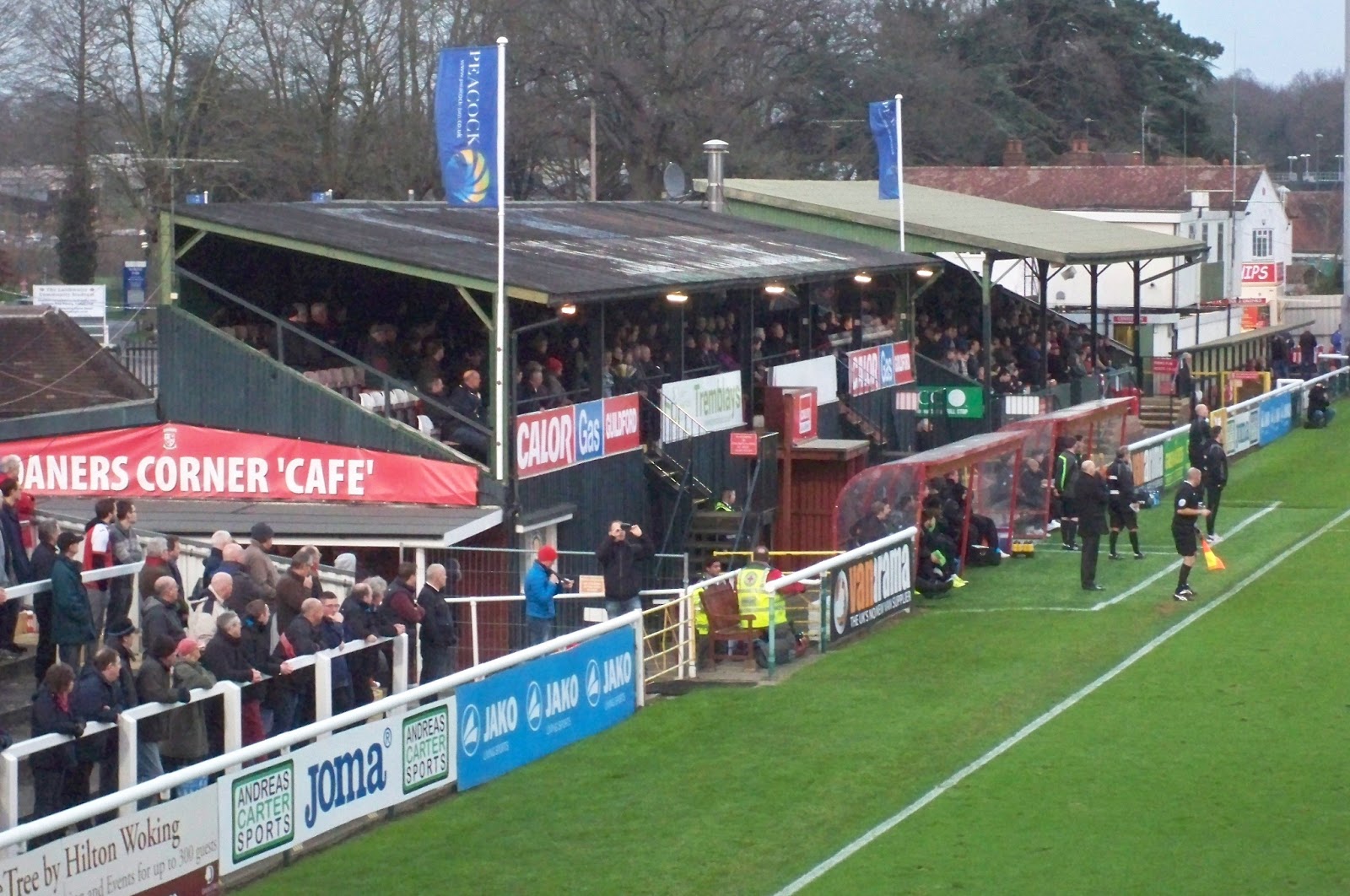 Football Grounds visited by Richard Bysouth: Woking FC