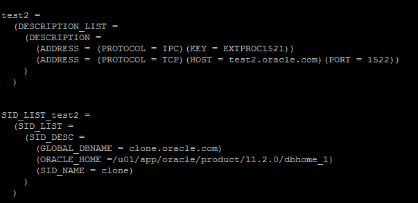 Database cloning using duplicate database from active database RMAN command