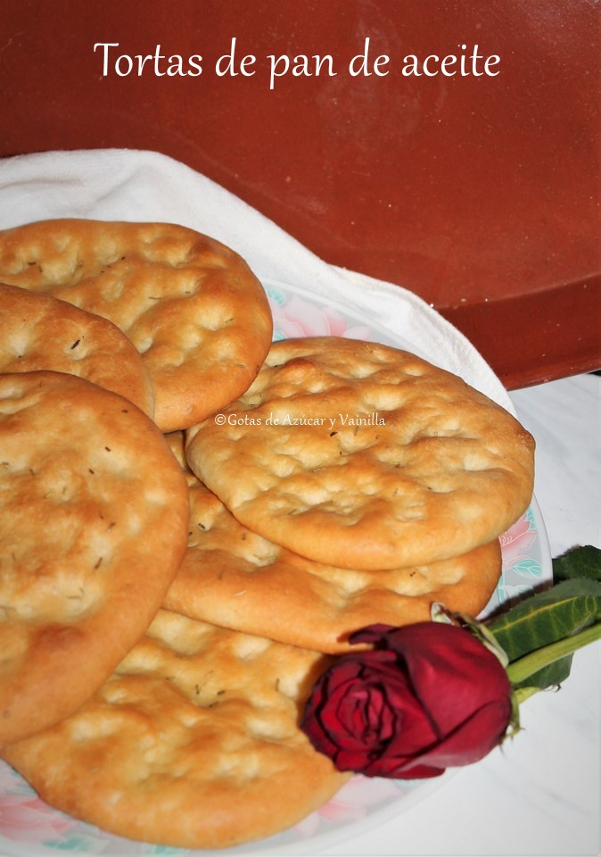 Gotas de Azúcar y Vainilla: Tortas de pan de aceite