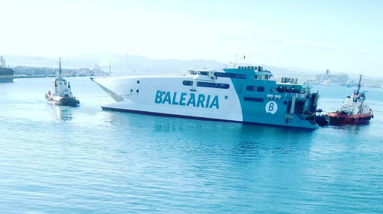 FERRYBALEAR: Baleària está cambiando la imagen corporativa de sus Buques