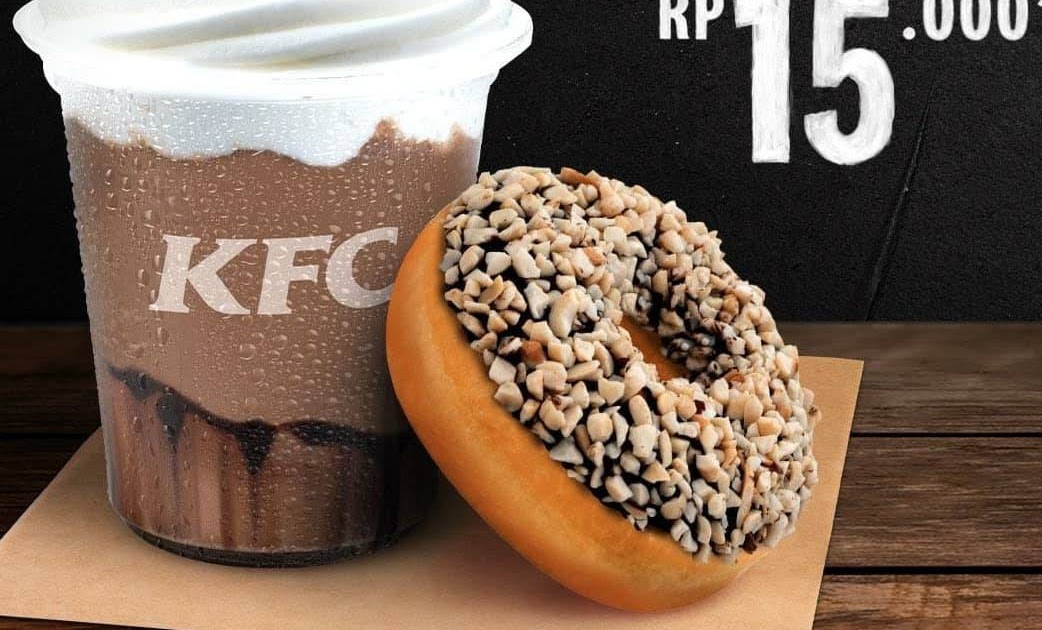 Promo KFC Mocha Float + Donut harga cuma Rp. 15.000 | scanharga