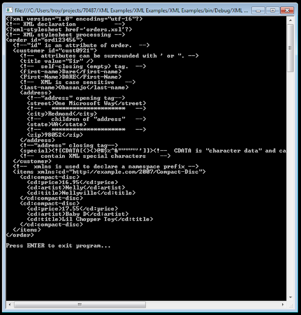Failed The Turing Test Microsoft 70 487 Manipulate Xml Data Structures