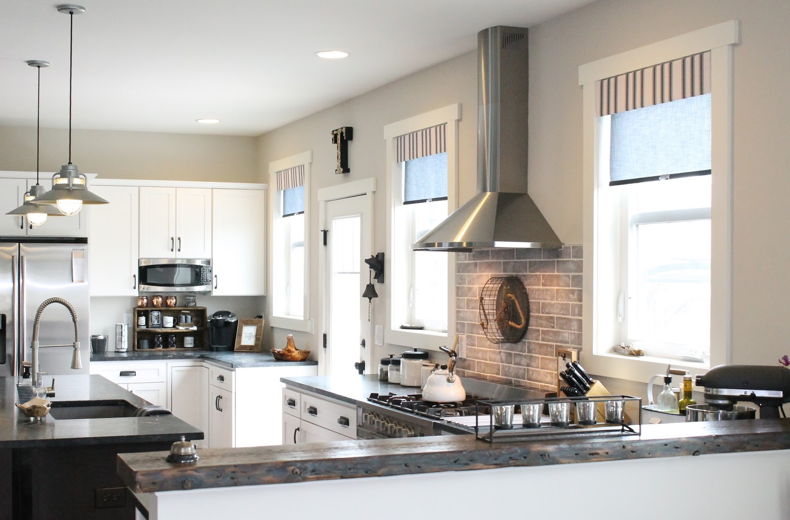 Kitchen Window Treatments - The Unique Nest