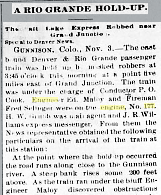 Western & Atlantic Railroad, 1888 - 1898: Rail Moment: Dread 107 and ...