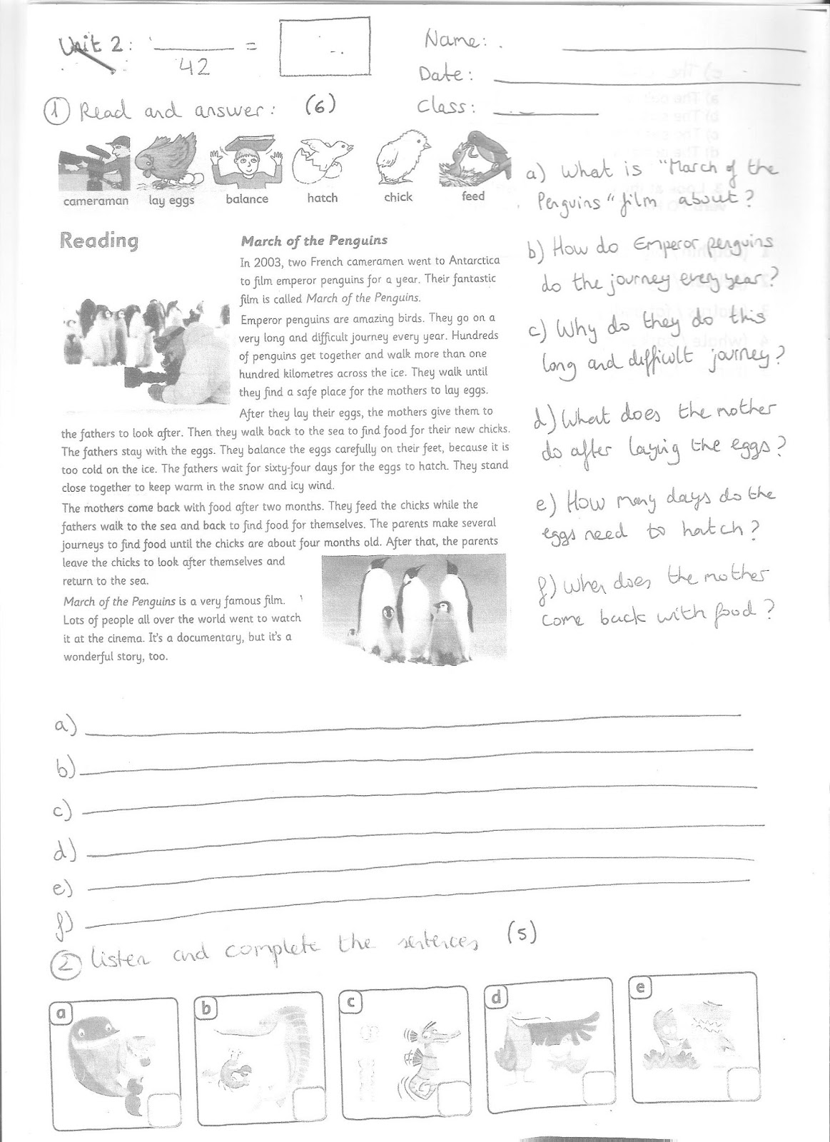 BLOG DE CUARTO C Y D: Inglés