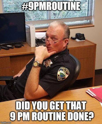 Shoreline Area News: The 9PM Routine