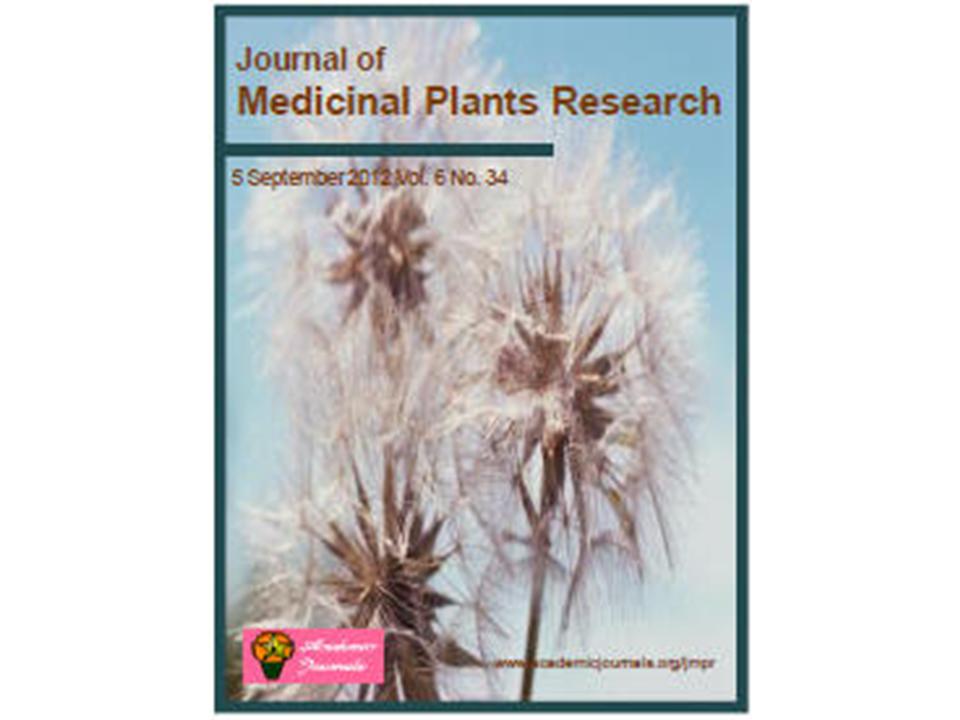 QUINTAIS IMORTAIS: Journal of Medicinal Plants Research, v.6, n.34 ...