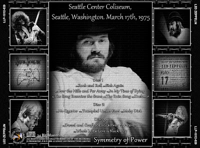 T.U.B.E.: Led Zeppelin - 1975-03-17 - Seattle, WA (SBD/FLAC) "Symmetry ...