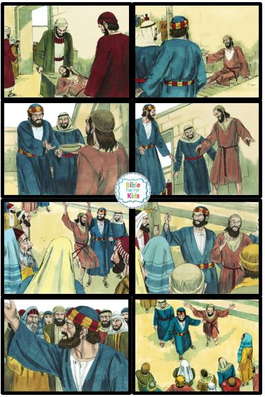 Peter and John Heal A Man | Bible Fun For Kids