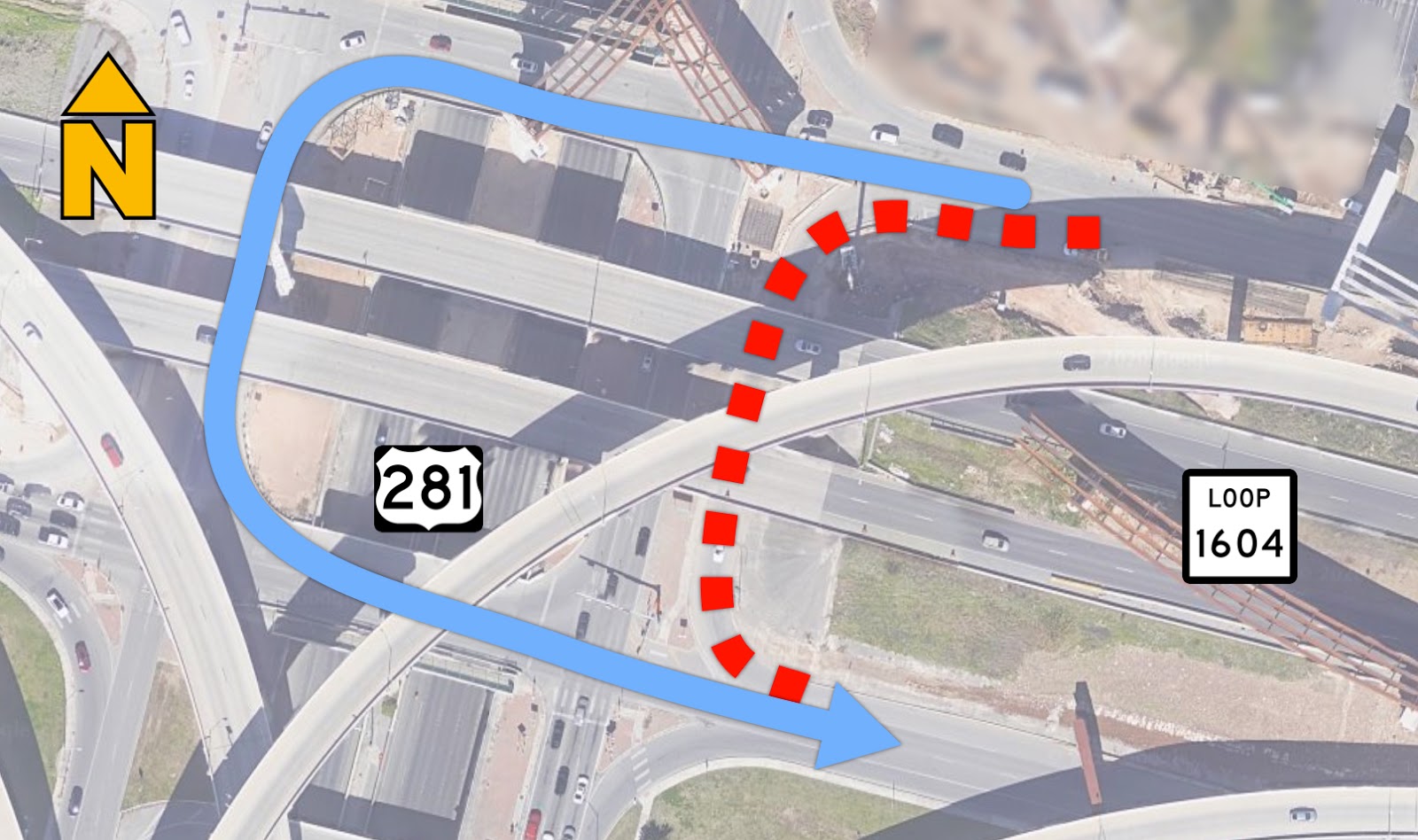 Go Ahead!: Turn This Way: Loop 1604 Turnaround To Temporarily Close