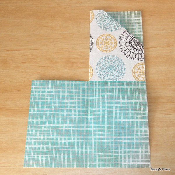 Beccy's Place: Tutorial - Diagonal Double Pocket Card