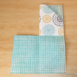 Beccy's Place: Tutorial - Diagonal Double Pocket Card