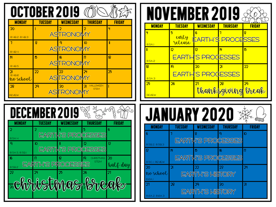 Ginger Snaps: Pace Out Your Year Like a Boss {Free Pacing Guide ...