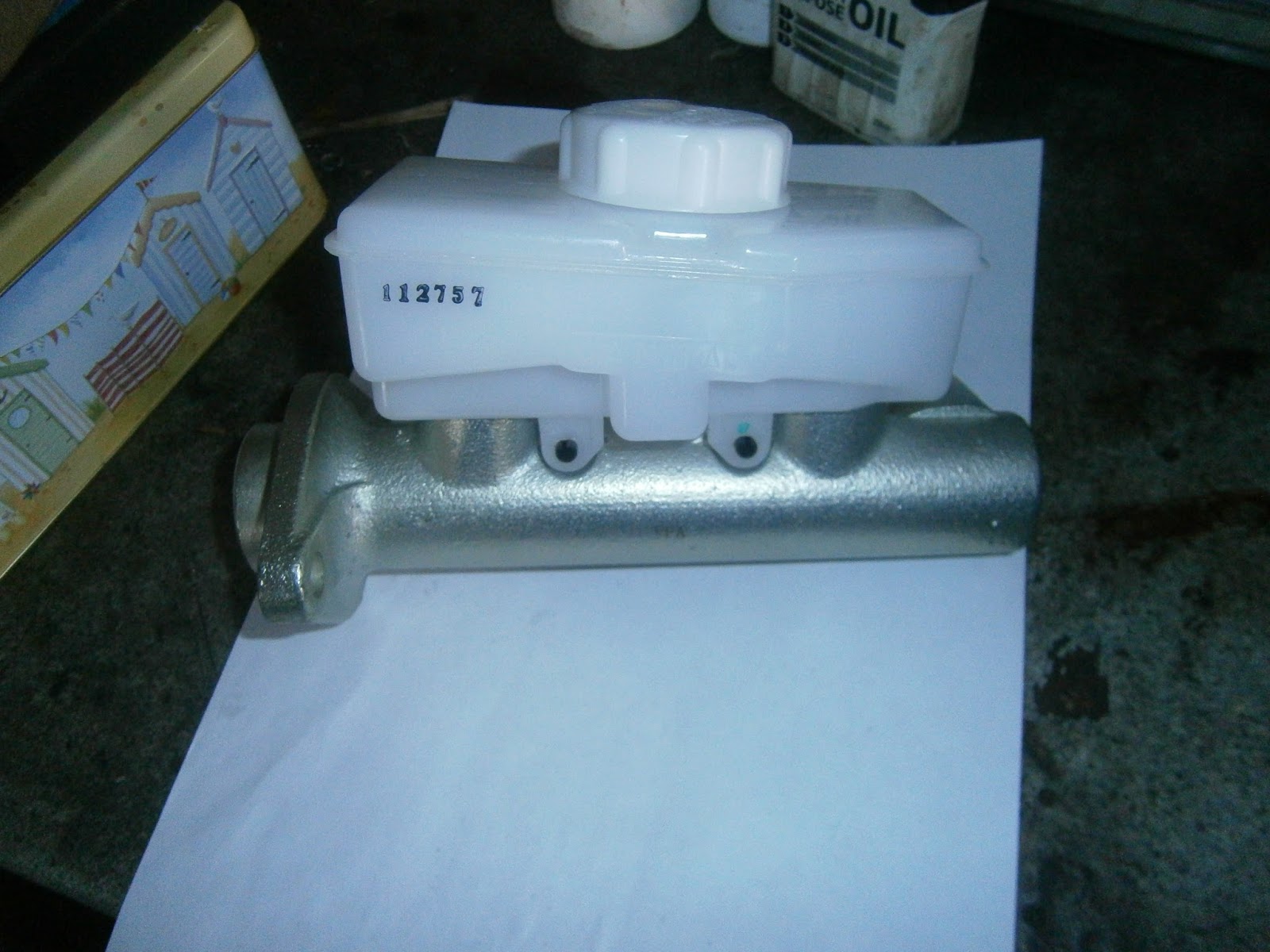 Lotus Excel Restoration: Brake Master cylinder revisited- swap for Land ...