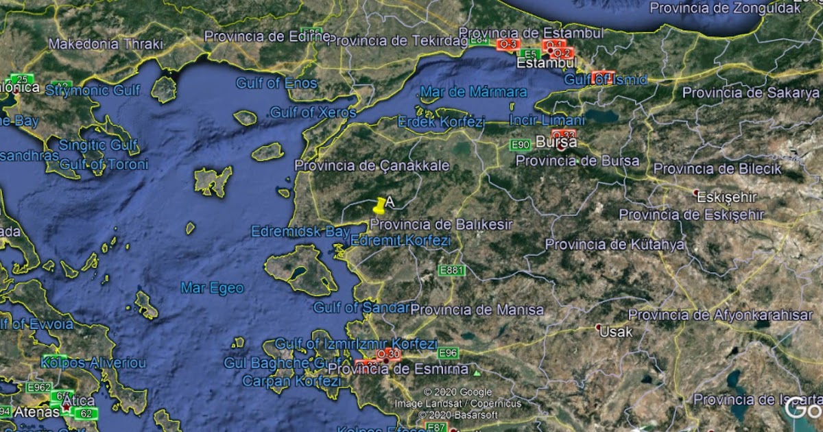 ArqueoLugares: ADRAMYTTION. Edremit greco-romana. Costa del Egeo. Turquia.