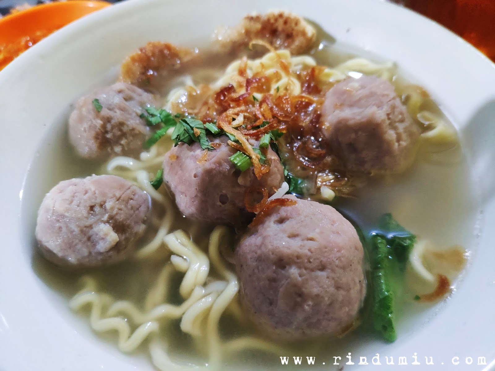Yummy Bakso Babi at Warung Pak Jo Spesial B2 in Jogja - Rindumiu