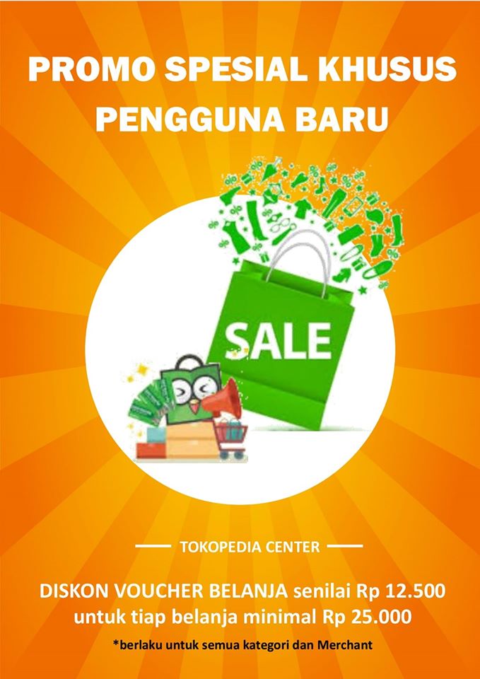 Promo Tokopedia Pengguna Baru, Belanja Asik dan Menyenangkan ...