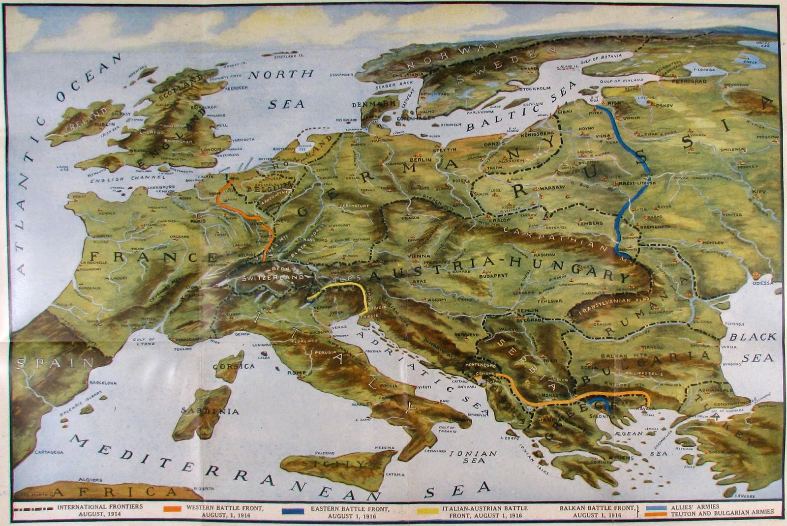 YWEPS: 40 maps that explain World War I