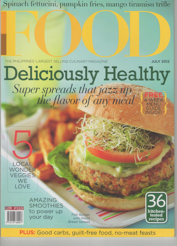 Spread Organic Agriculture in the Philippines: FOOD Magazine July 2012 ...