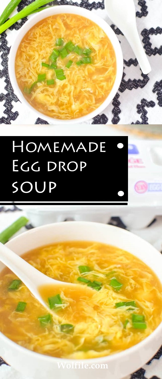 Homemade Egg Drop Soup Recipe