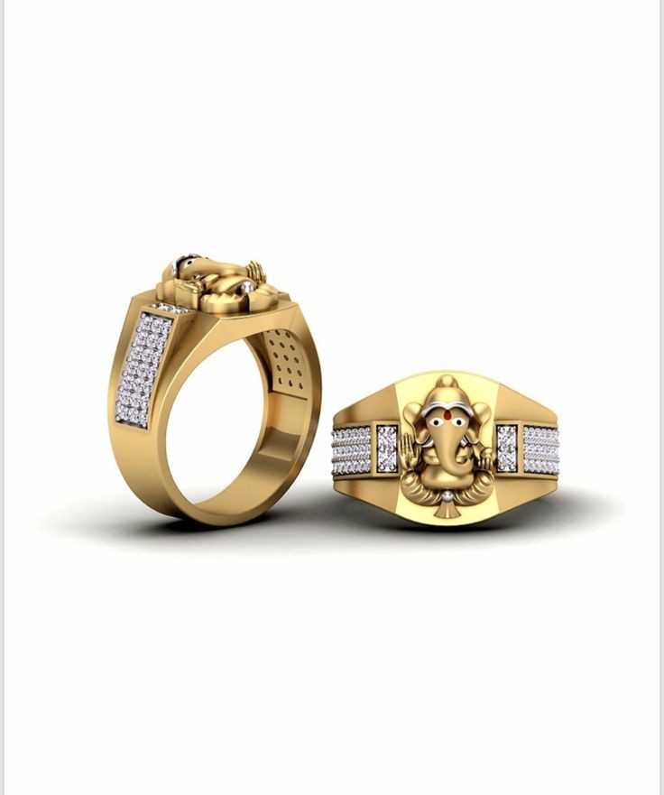 Temple jewellery rings