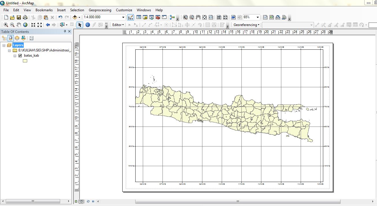 Cara Membuat Grid Pada Arcgis - Geograpik