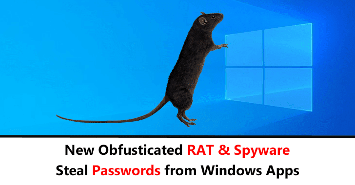 Obfuscated RAT & Spyware To Log Keystroke and Steal Passwords