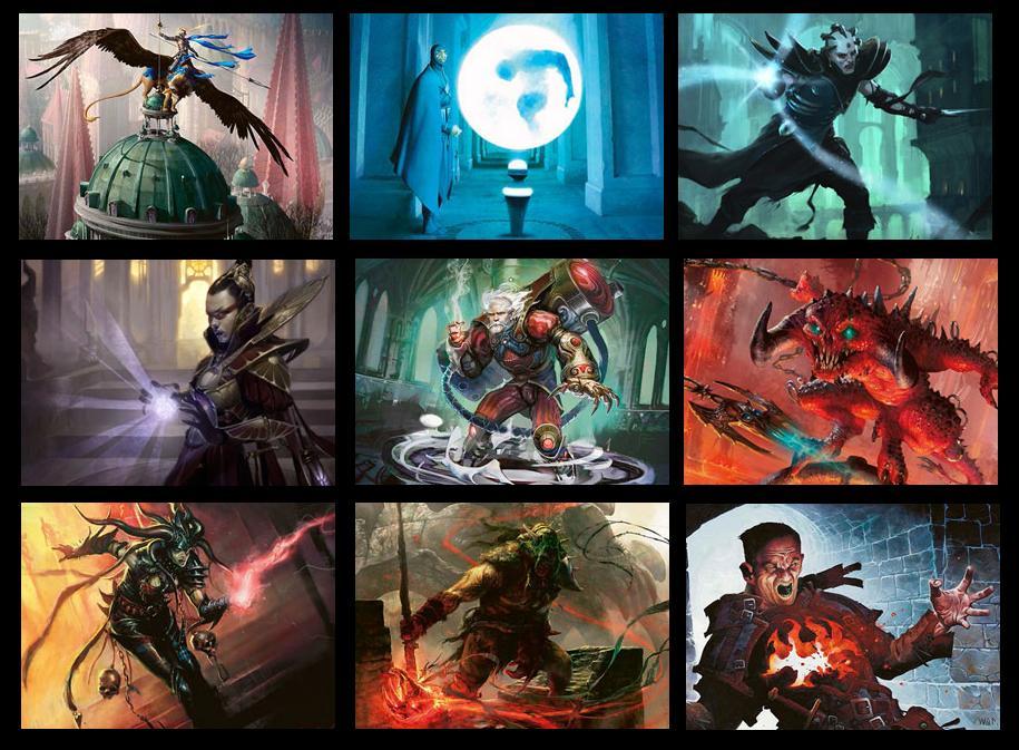 MTG Realm: Ravnica Art Dump