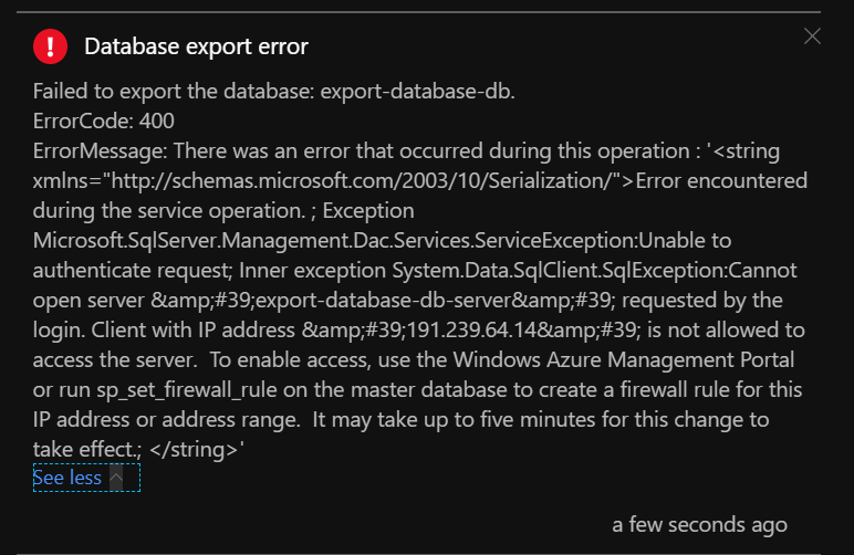 Anupama Natarajan: Data Platform Tips 8 - Export a BACPAC file of a ...