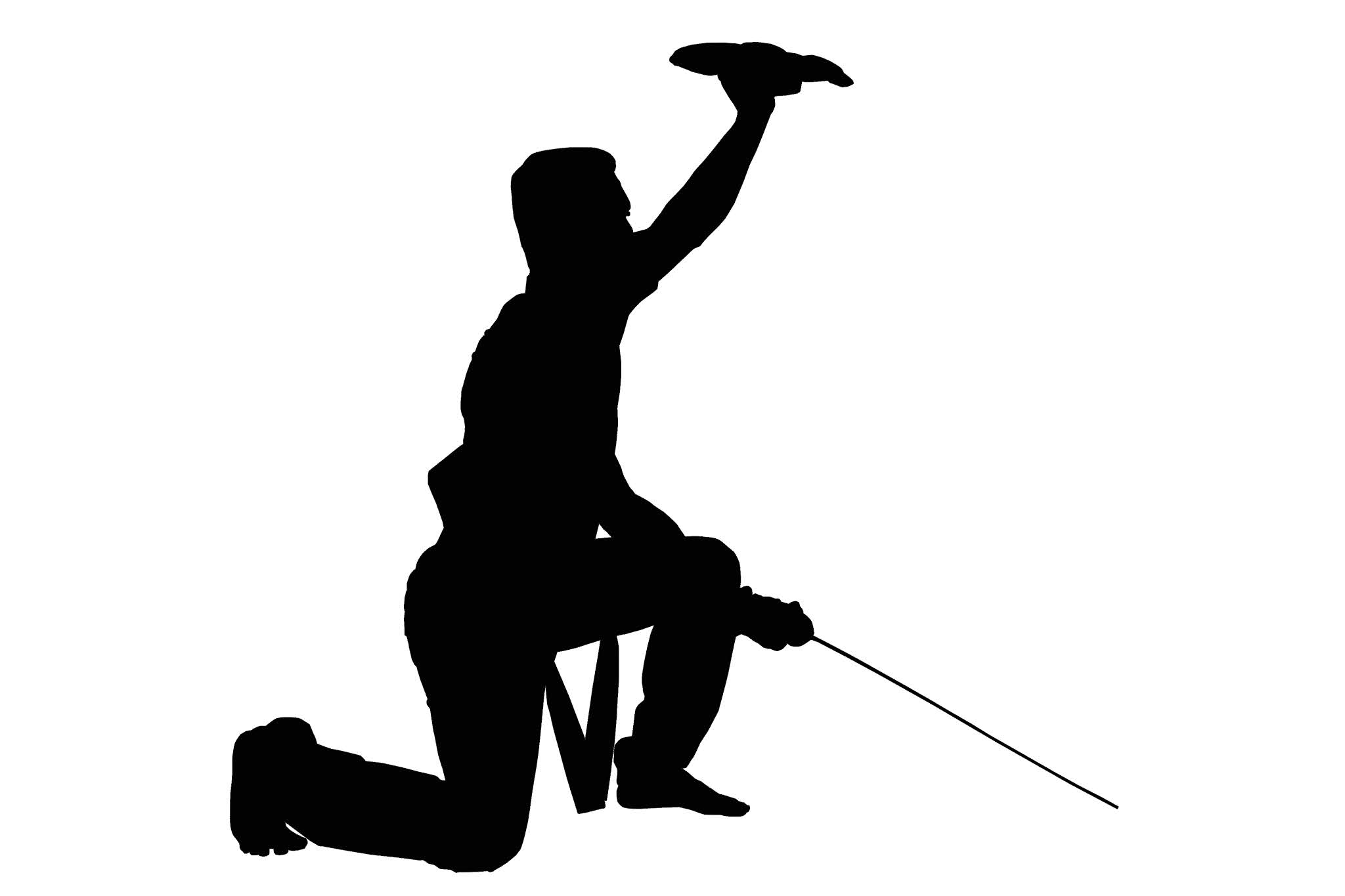 Panchabootha International Martial Arts Academy: Silambam Clipart , vector