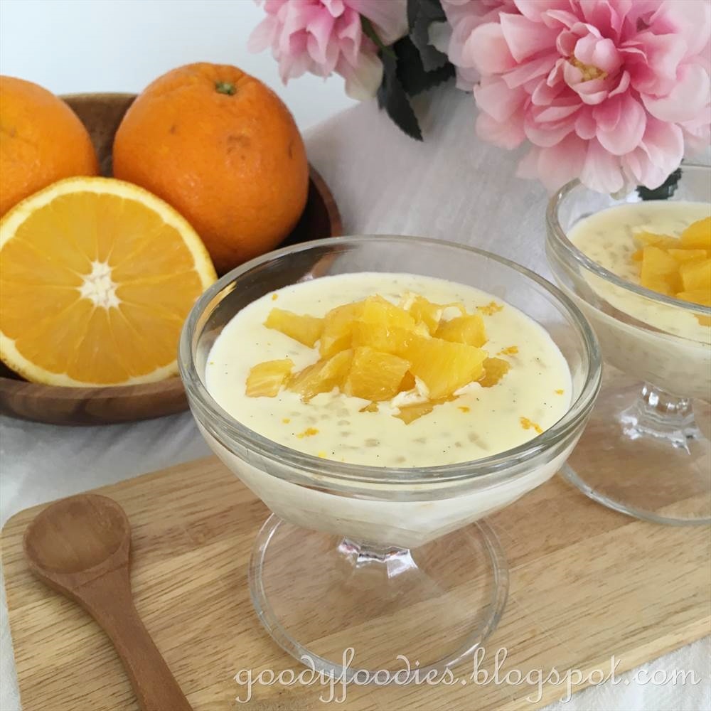 GoodyFoodies: Recipe: Rice Pudding with Australian Navel Oranges