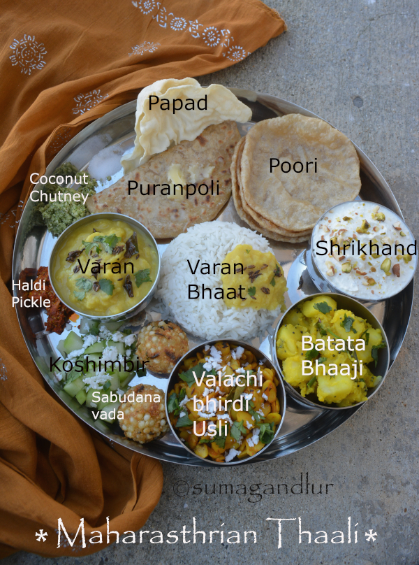Veggie Platter: Maharashtrian Festival Thaali
