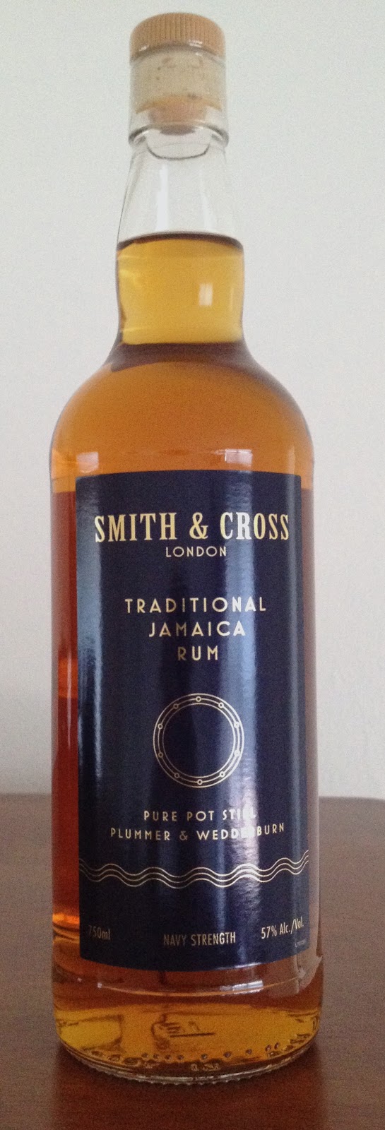 Chemistry of the Cocktail: Rum Review: Smith & Cross Jamaican Rum