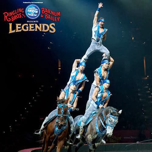 Axel Perez Blog: Legends, El nuevo Show del Circo Ringling Bros. llega ...