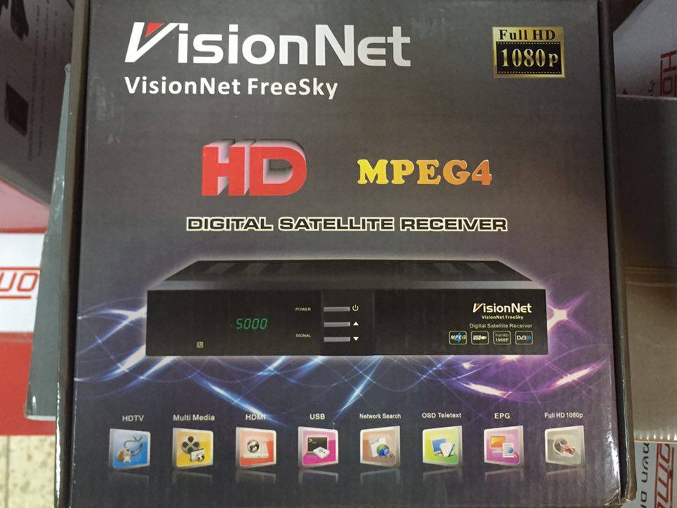 رسيفر VisionNet FreeSky