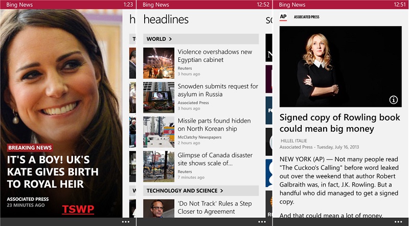 Microsoft lanza Bing News, Bing Weather, Bing Sports y Bing Finance ...
