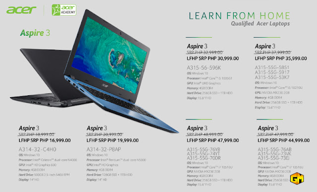Acer Learn From Home Program gives up to PHP 4,000 discount on laptops ...