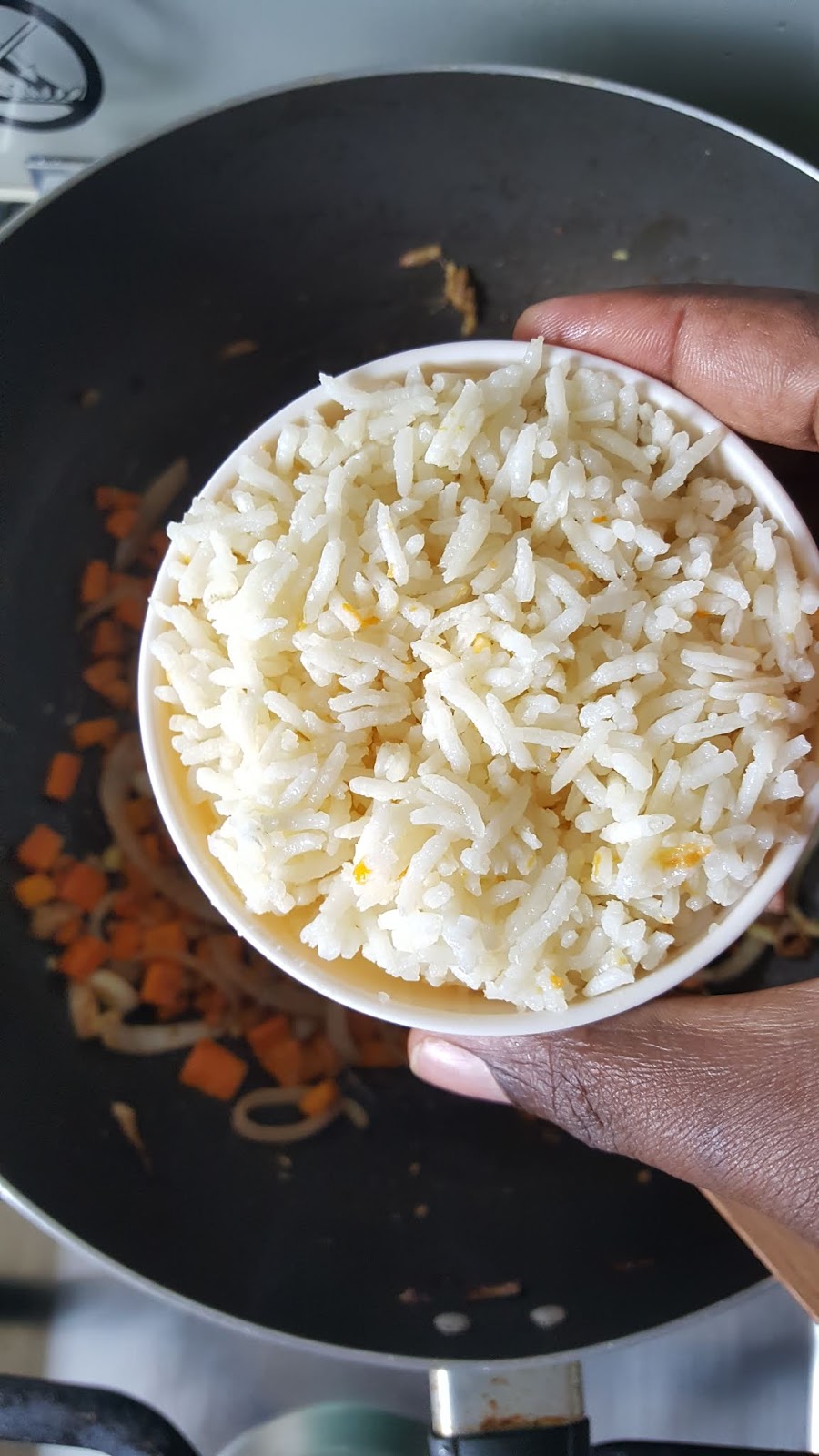 COLORED BELL PEPPER FRIED RICE / Nairobi Kitchen