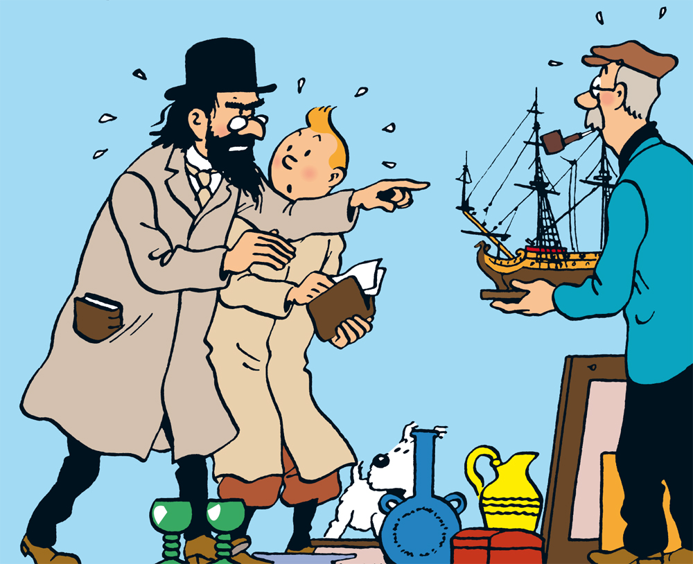 Tintin in Brussels : A Walking Tour to Discover Tintin | Shoestring ...