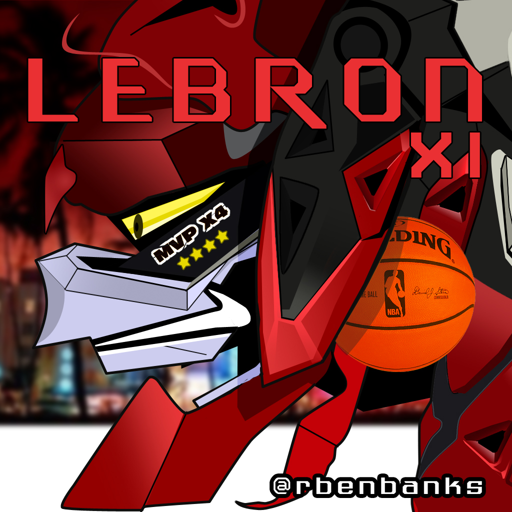 Lebron XI "Mecha" Wallpaper