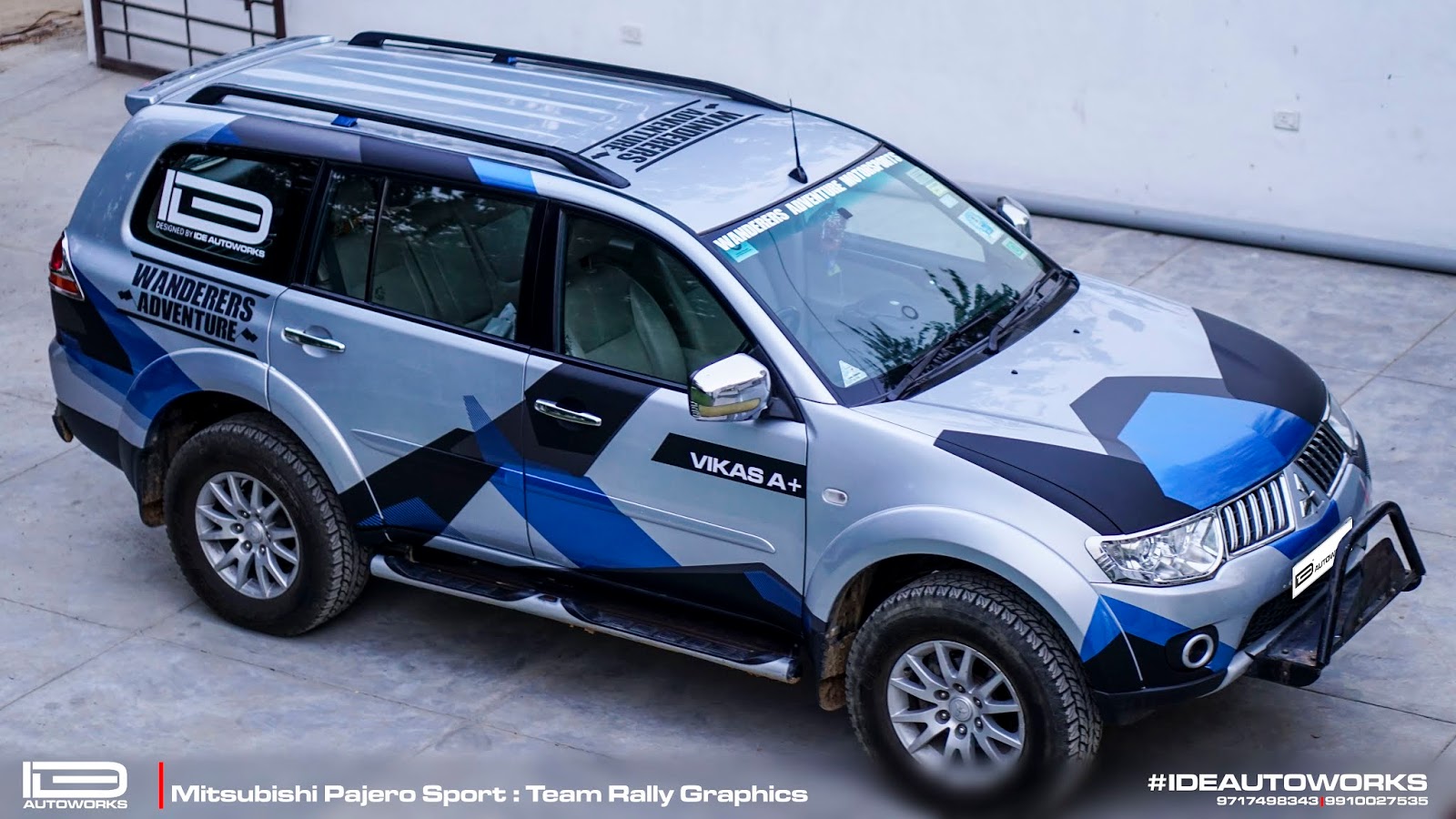 Rally Team Livery: Mitsubishi Pajero Sport | IDE Autoworks