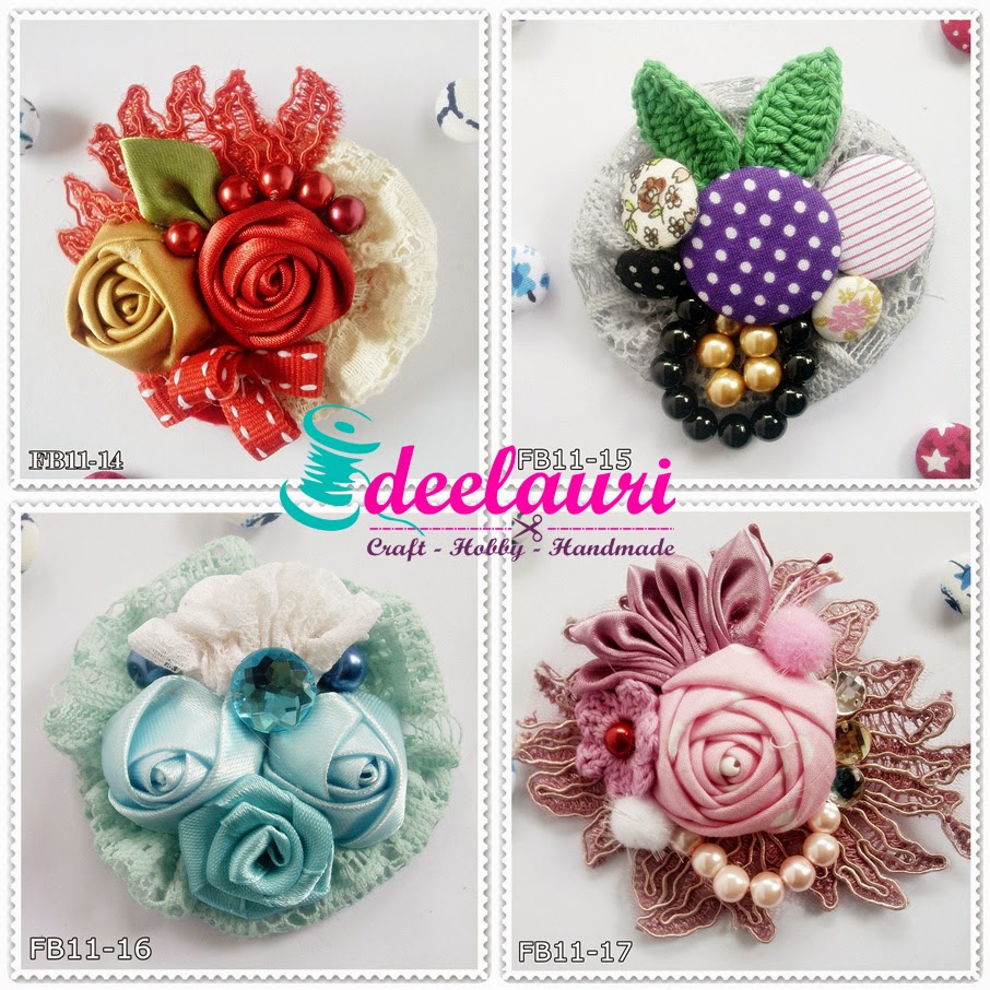 Deelauri Craft: Simple and nice style brooches