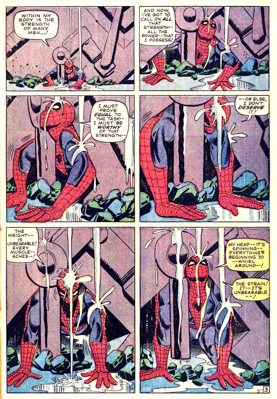 Amazing Spider-man #33 - Steve Ditko art & cover - Pencil Ink