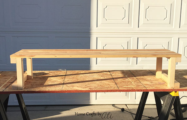 Easy DIY Shoe Bench - Home Crafts by Ali