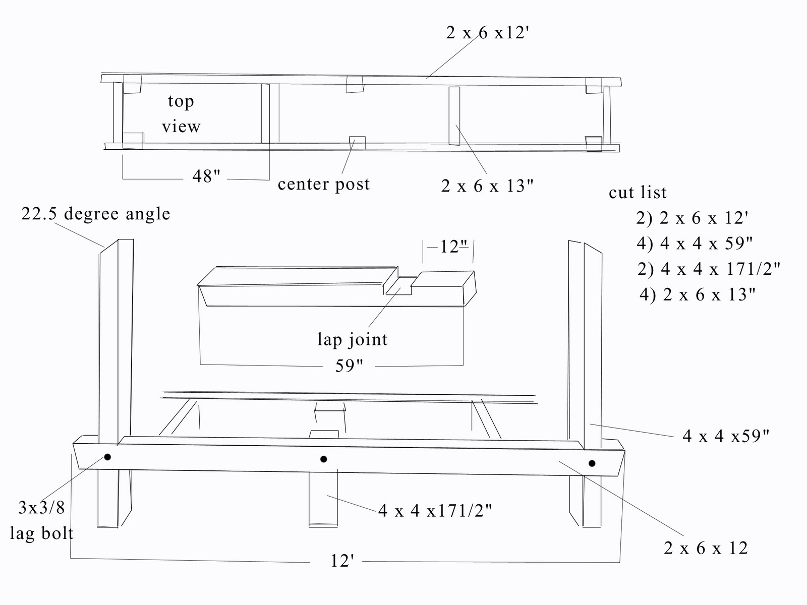 Art and Home: How to build a Fire Log Rack