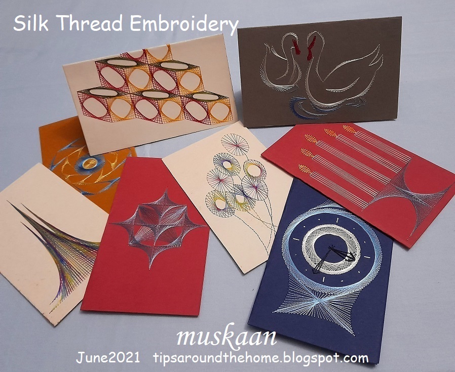 muskaan's T*I*P*S: using silk thread