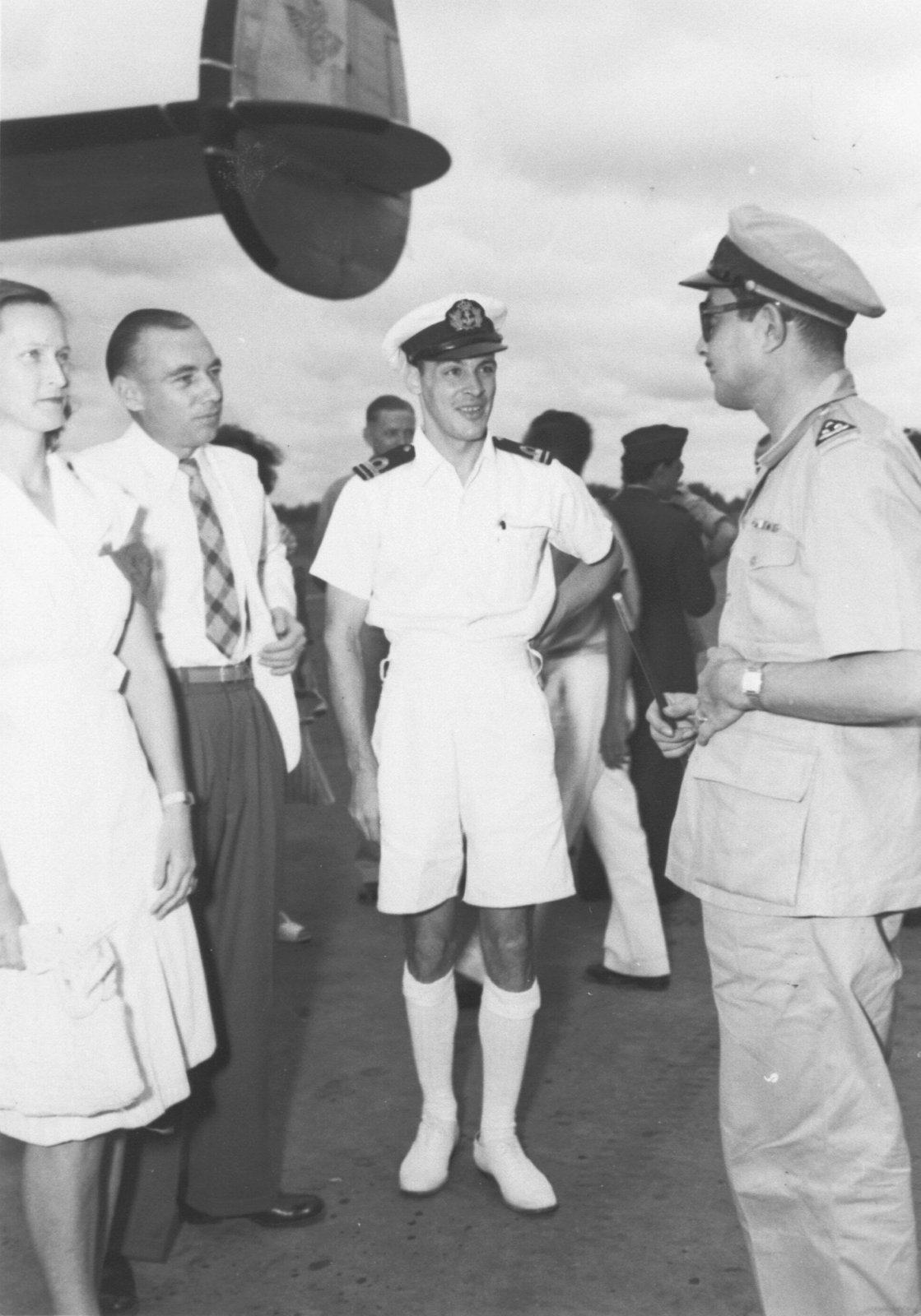 Sultan Hamid II dan istrinya, Didi van Delden, di tahun 1947 - Parang ...