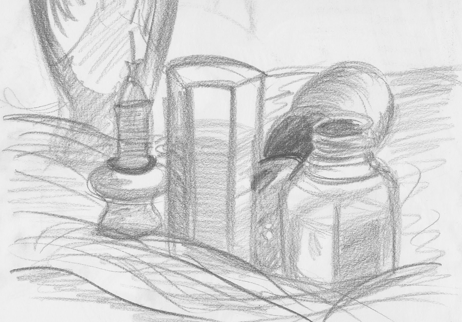 Observational Drawing 1: Week 7: Soft and Hard Surfaces and Textures