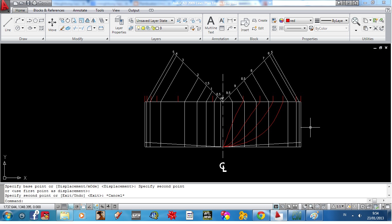 KOLAM SUSU: MEMBUAT BODY PLAN