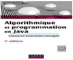 Livres informatiques gratuits: Algorithmique et programmation en JAVA: